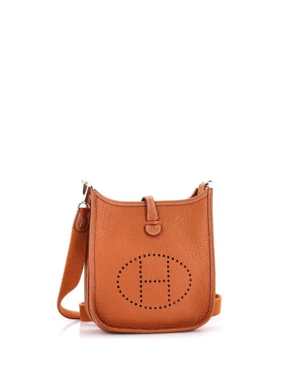 Hermès Tpm Evelyne Gen Iii Clemence - Brown