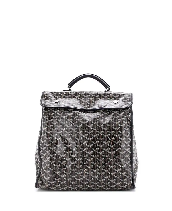 Goyard Saint Leger Briefcase Backpack Coated Canvas