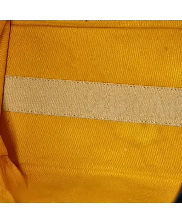 Goyard Saint Leger Briefcase Backpack Coated Canvas
