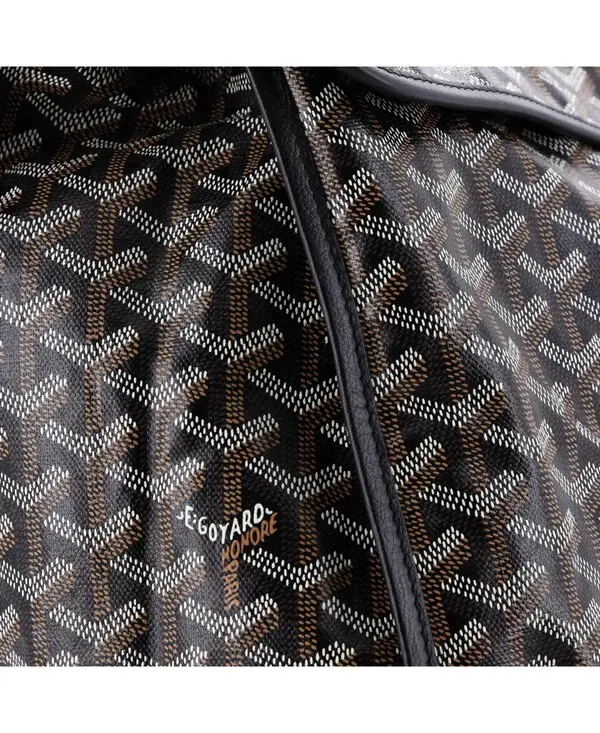 Goyard Saint Leger Briefcase Backpack Coated Canvas