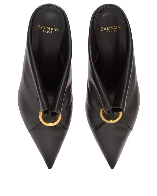 Balmain Mules With Piercing