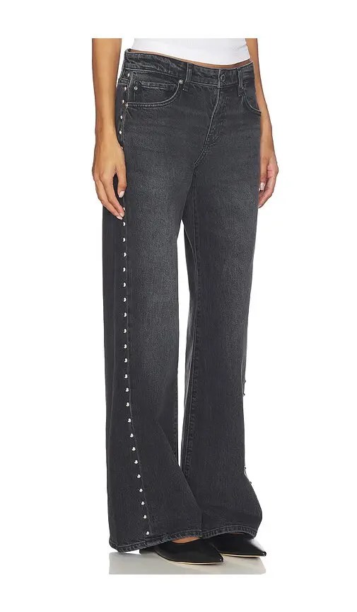 Ag Adria Low Rise Wide Jeans - Immensity