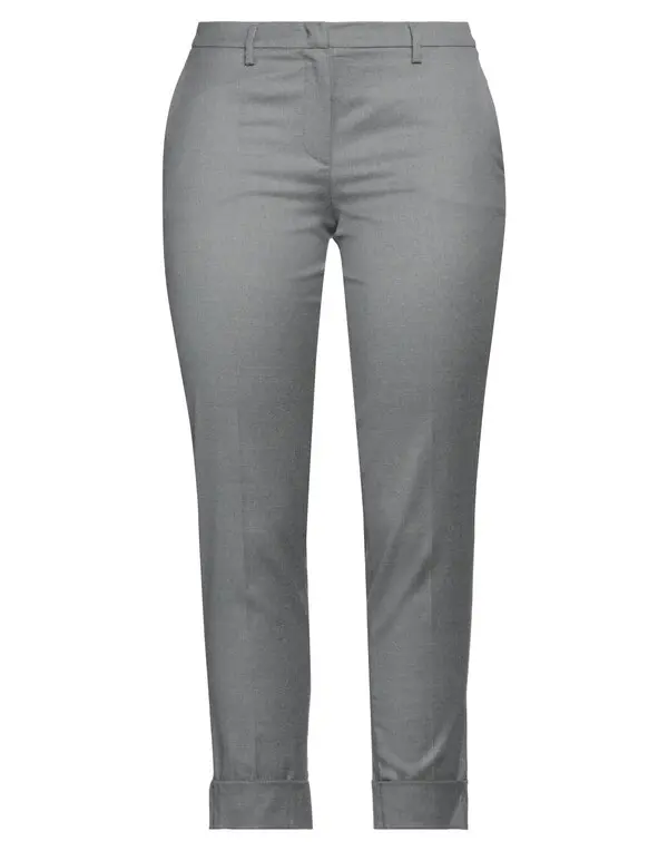 Fabiana Filippi Tapered Wool Blend Pants - Grey