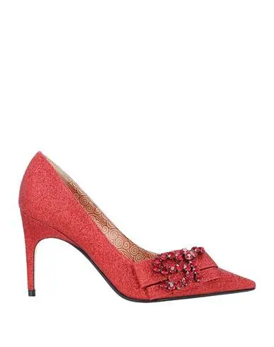 SERGIO ROSSI Textile Fiber Pumps