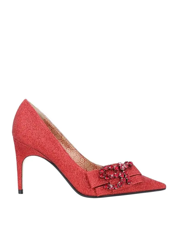 SERGIO ROSSI Textile Fiber Pumps
