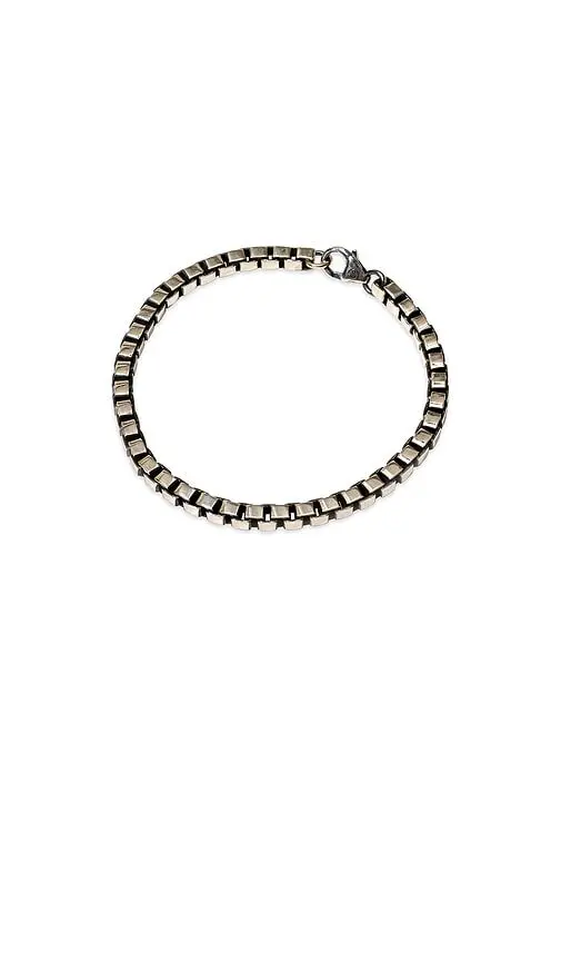 LOUPN Box Chain Bracelet - 925 Sterling Silver