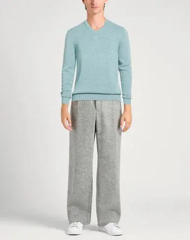 Alpha Studio Long Sleeve Cotton-linen Sweater