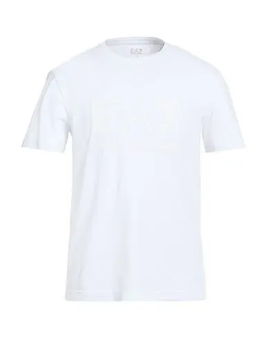 EA7 T-shirt Size Cotton, Elastane - White