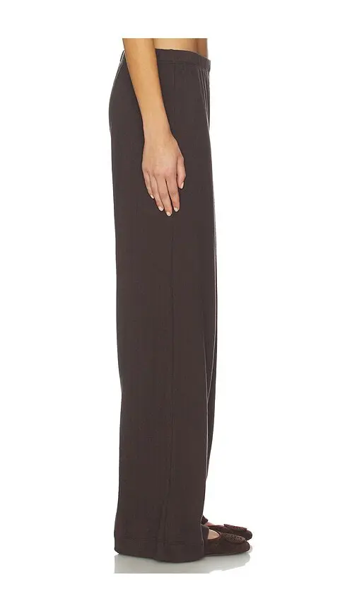 LESET Pointelle Boxer Pant - Choco
