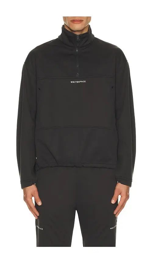 WHITESPACE Quarter Zip Softshell Top