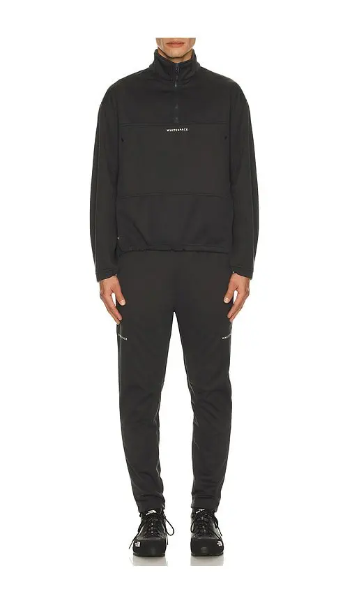WHITESPACE Quarter Zip Softshell Top