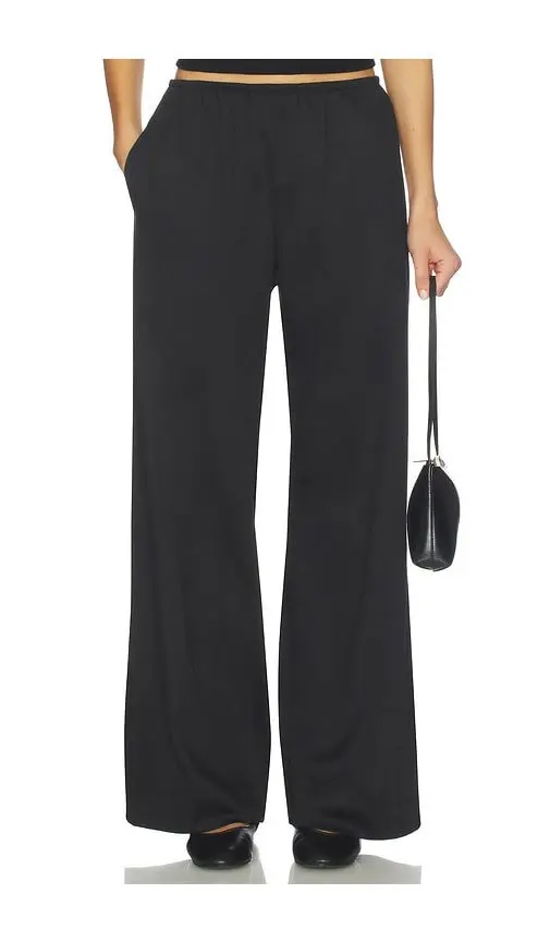 LESET Yoko Pocket Pant - Black