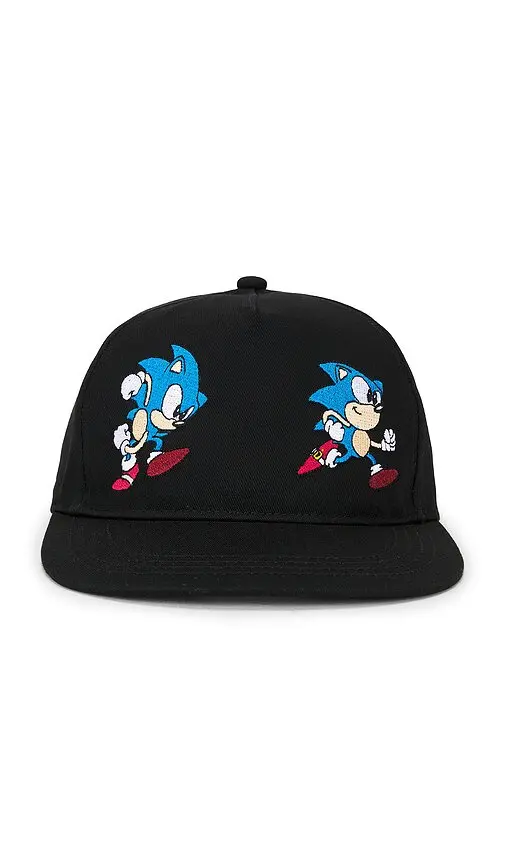 MARKET X Sonic Run 5 Panel Hat - Black