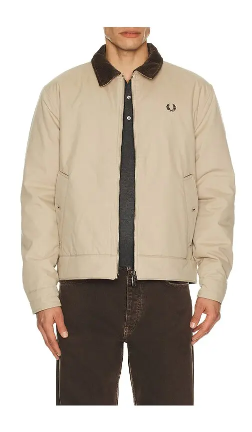 Fred Perry Cotton Caban Jacket