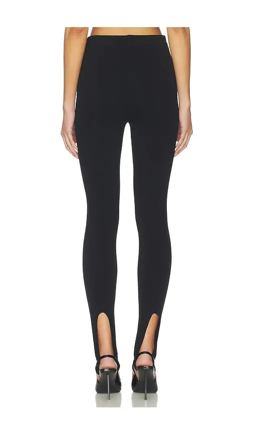 SEROYA Kelsey Stirrup Legging - Black
