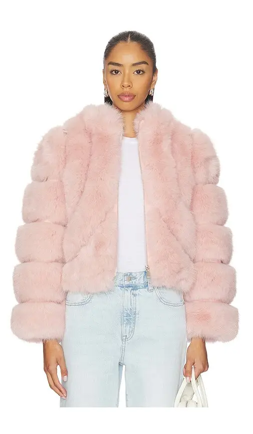 Adrienne Landau Icon Fur Jacket