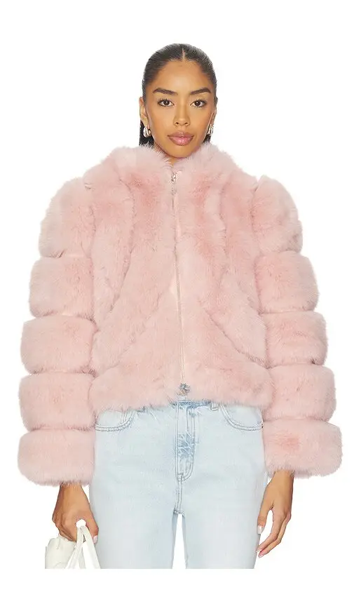 Adrienne Landau Icon Fur Jacket