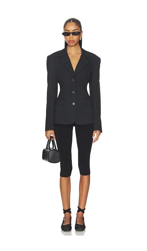 GUIZIO Fitted Waist Blazer