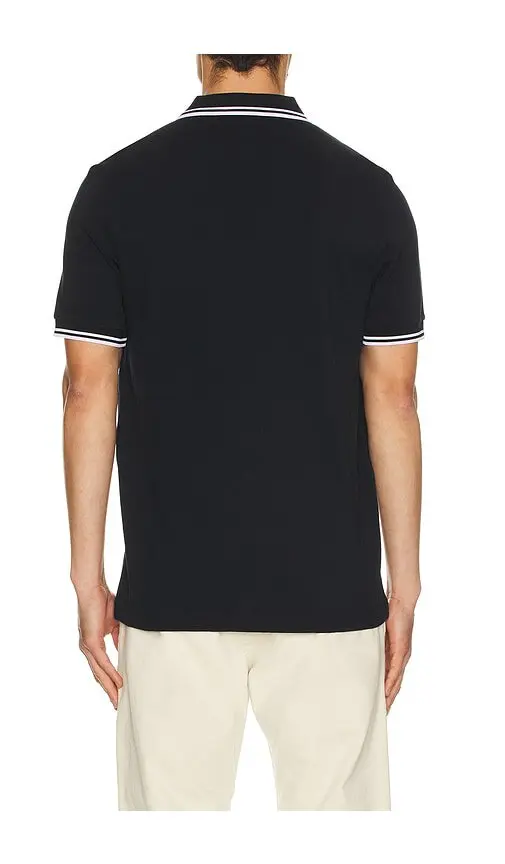 Fred Perry Twin Tipped Shirt In Navy