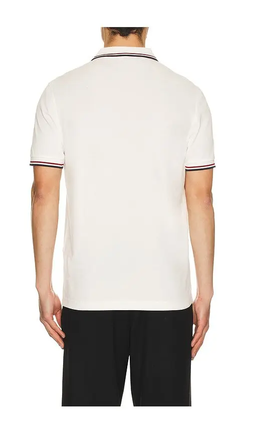 Fred Perry Twin Tipped Shirt In White