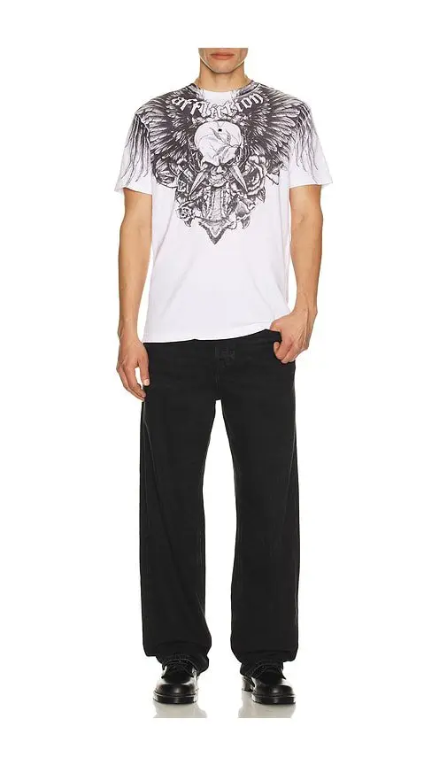 AFFLICTION Crossed Over Tee