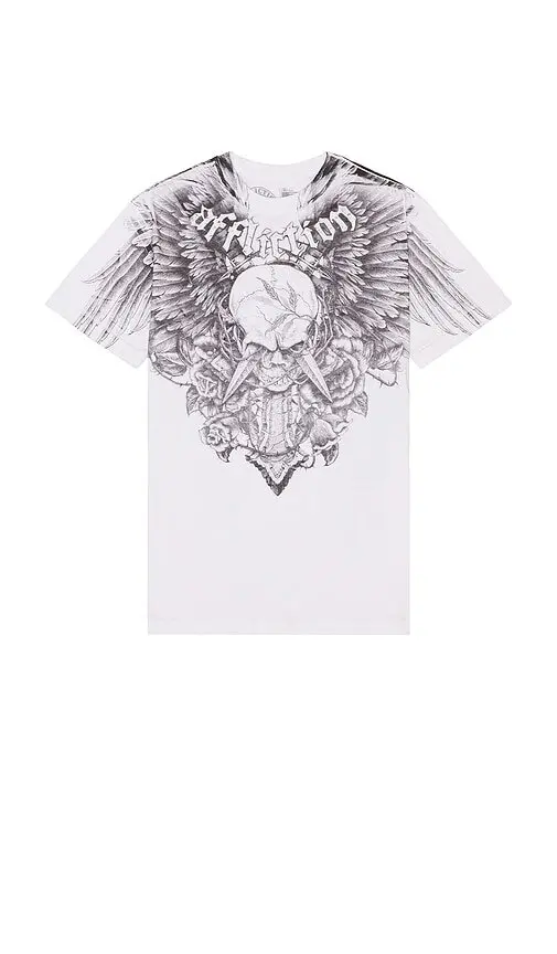 AFFLICTION Crossed Over Tee