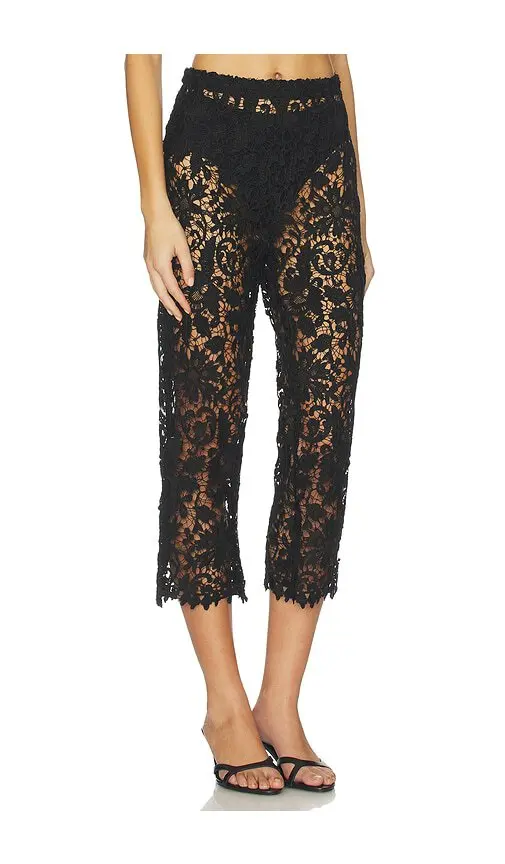 LA PORTE Gabrielle Lace Capri