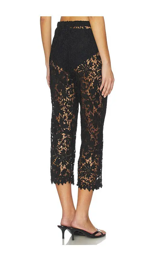 LA PORTE Gabrielle Lace Capri