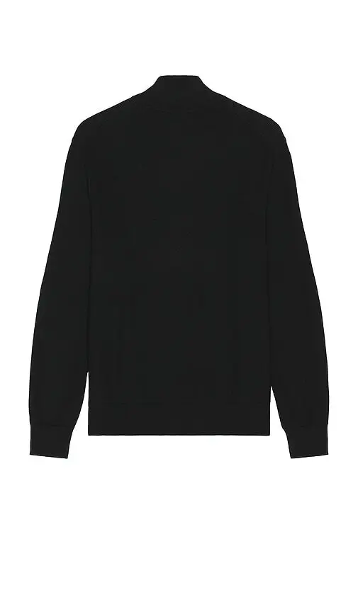 Polo Ralph Lauren Mesh-knit Cotton Quarter-zip Sweater