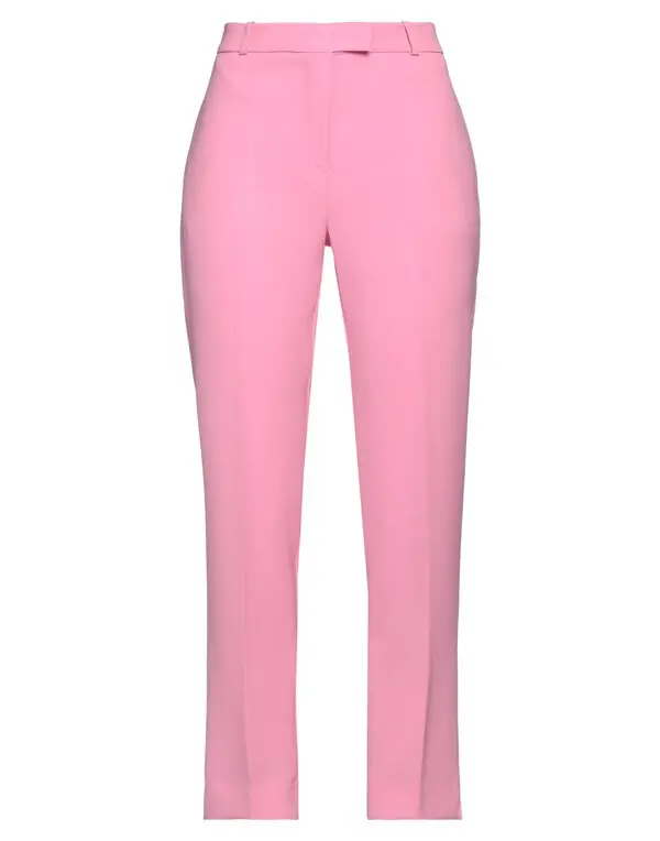 KAOS Tapered Leg High-waisted Pants - Pink