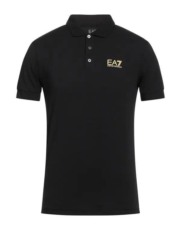 EA7 Polo Shirt Size Cotton, Elastane