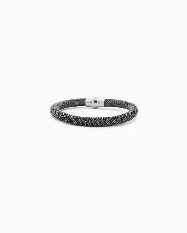 Giorgio Armani Tubular Bracelet - Black