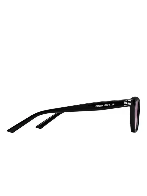 GENTLE MONSTER Acetate Cat-eye Frame Sunglasses - Black