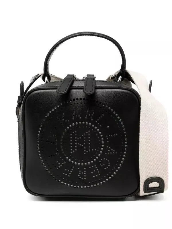 Karl Lagerfeld K/circle Perforated Mini Bag - Black