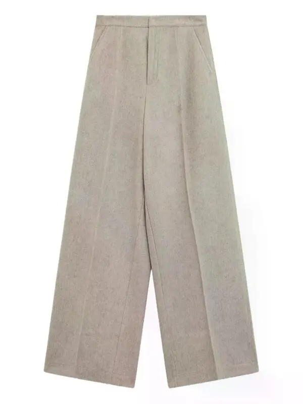 FORTE_FORTE Cashmere Trousers - Neutrals