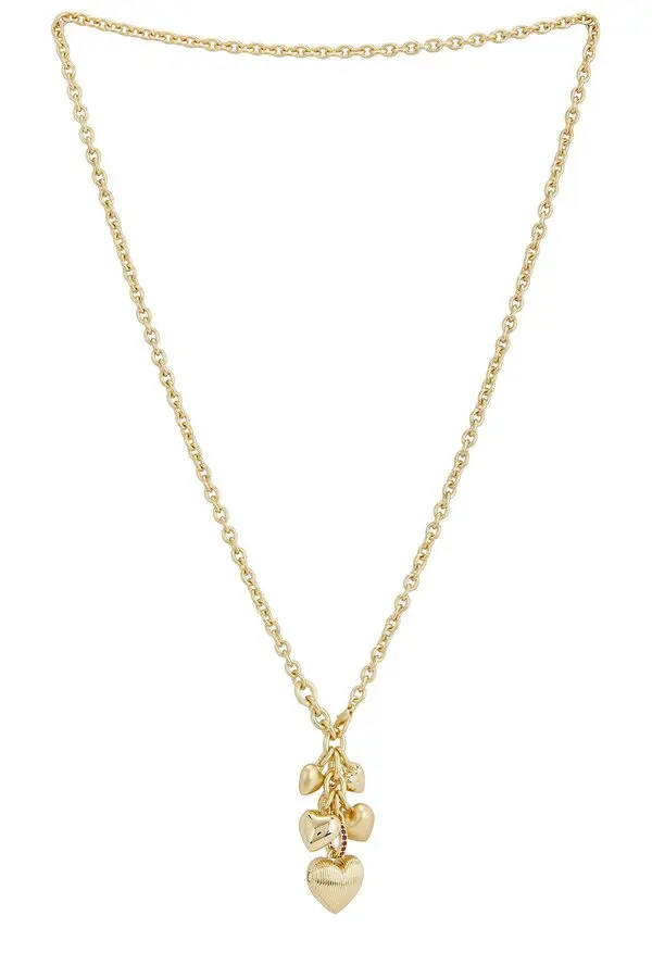 ROXANNE ASSOULIN The Family Of Hearts Pendant Necklace - Gold
