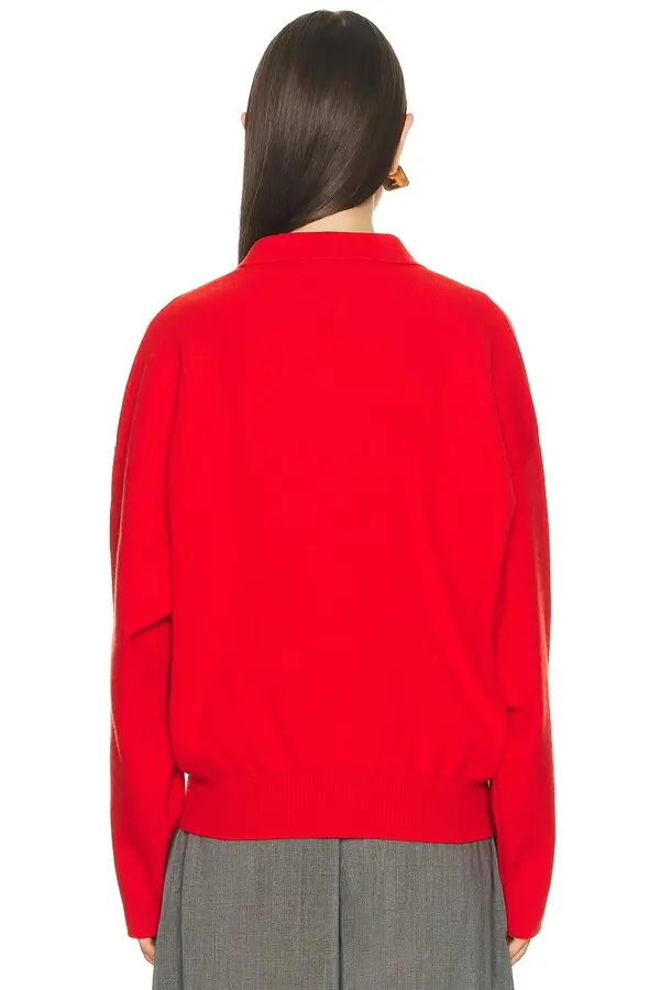Jacquemus La Maille Vareuse Pallone - Red