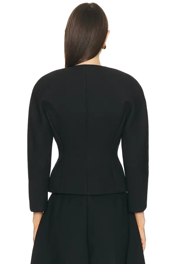 Jacquemus La Petite Veste Ovalo