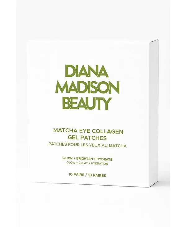 DIANA MADISON BEAUTY 10-pairs Matcha Eye Collagen Gel Patches Set - No Color