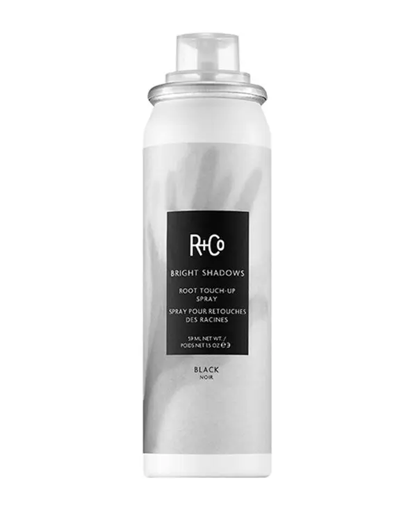 R+Co Bright Shadows Root Touch Up Spray - Black
