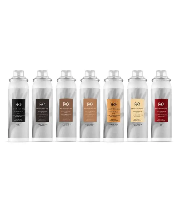 R+Co Bright Shadows Root Touch Up Spray - Light Brown