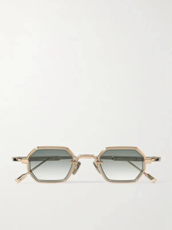 SATO Hadar-t Octagon Sunglasses - Gold