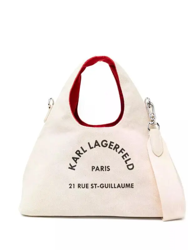 Karl Lagerfeld Mini Rue St-guillaume Tote Bag - Neutrals