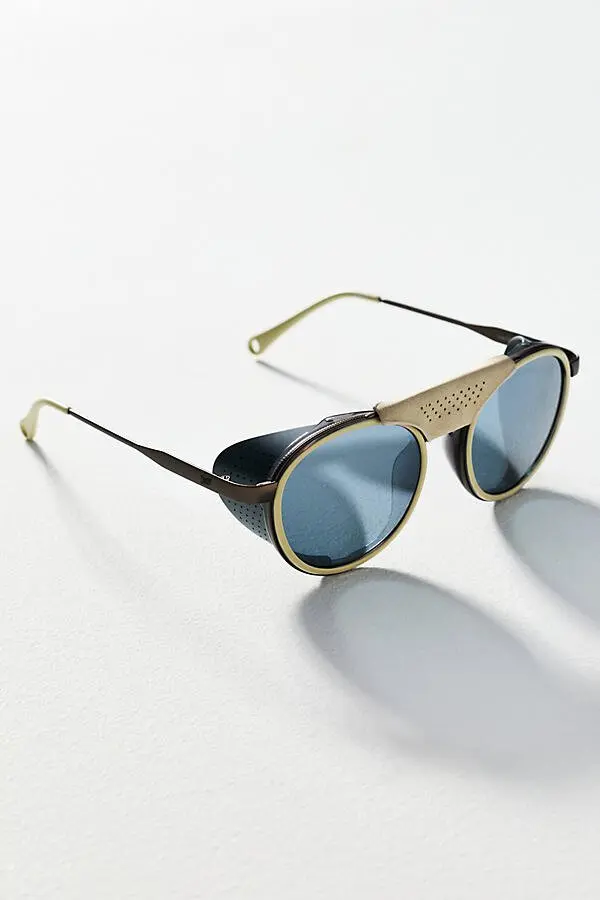 SUNSKI Strada Metal Aviator Sunglasses - Silver