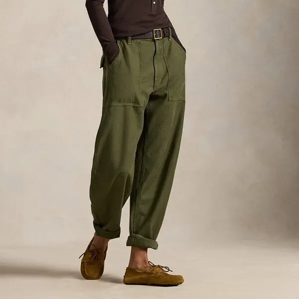 Ralph Lauren The Tapered Ricky Pant - Dark Olive