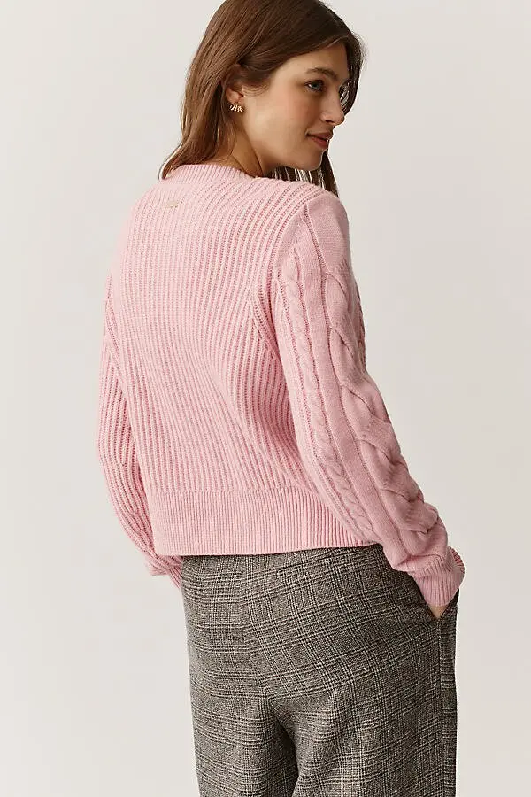 Barbour Cable-knit Cardigan Sweater