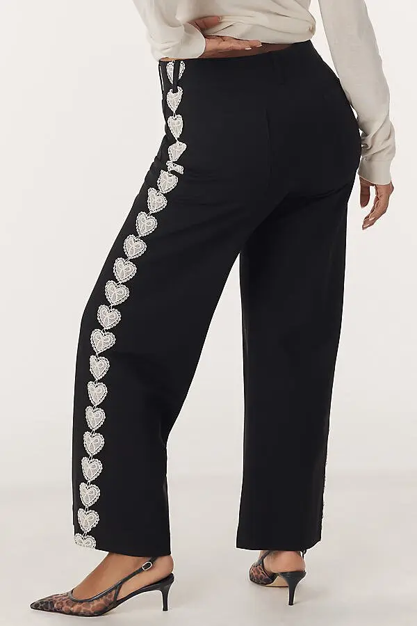 Maeve Colette Full-length Lacy Track Pant