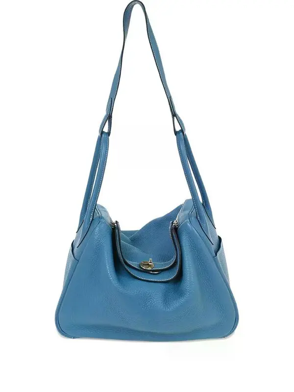Hermès 2013 Lindy 34 Shoulder Bag - Blue