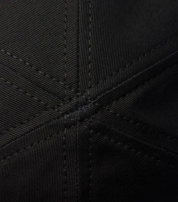 Prada Cotton Baseball Cap - Black