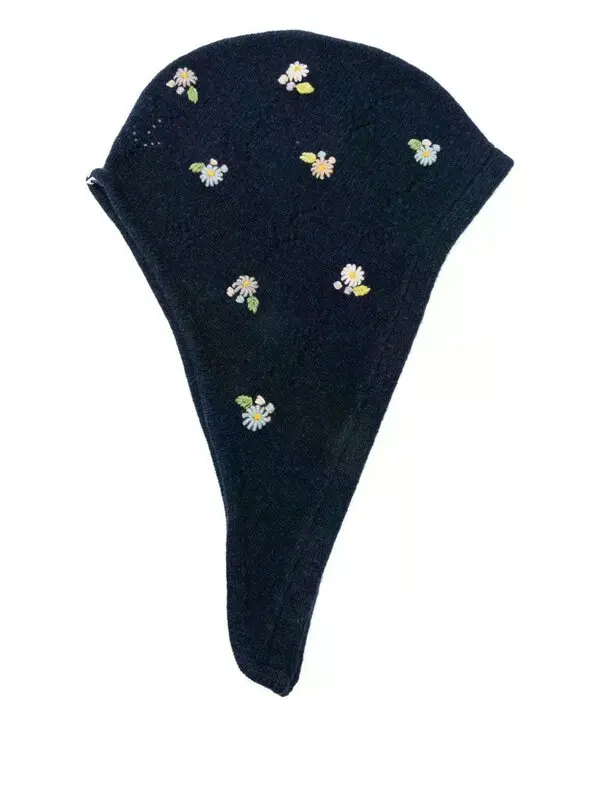 YANYAN Daisy-embroidered Cap